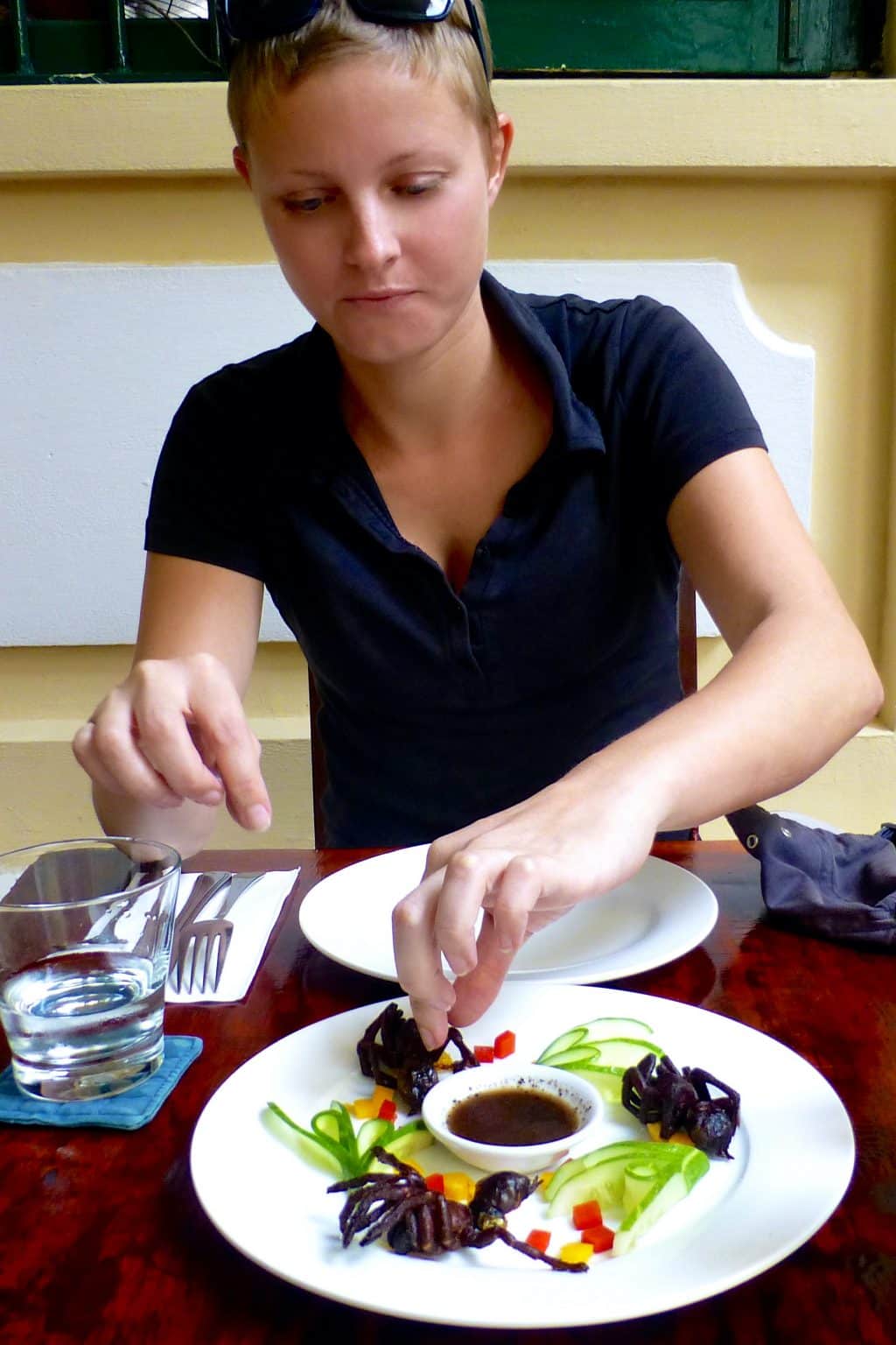 Eating deep fried tarantula in Cambodia: would you try it?